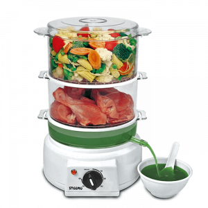 Multi Steam Cooker Transparent Polycarbonate | Steemo Kitchen Appliances